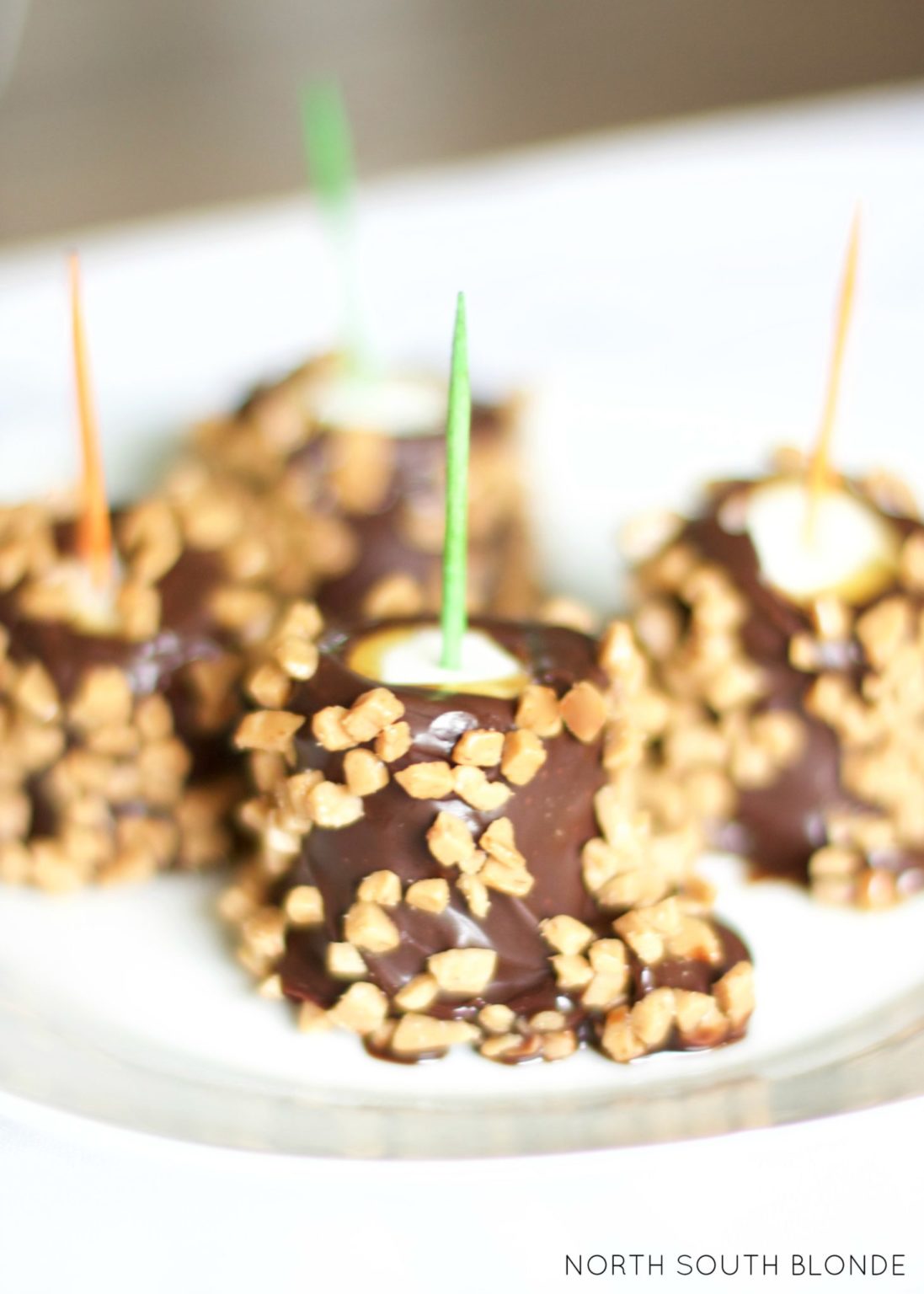 Chocolate, Caramel, and Skor Marshmallows