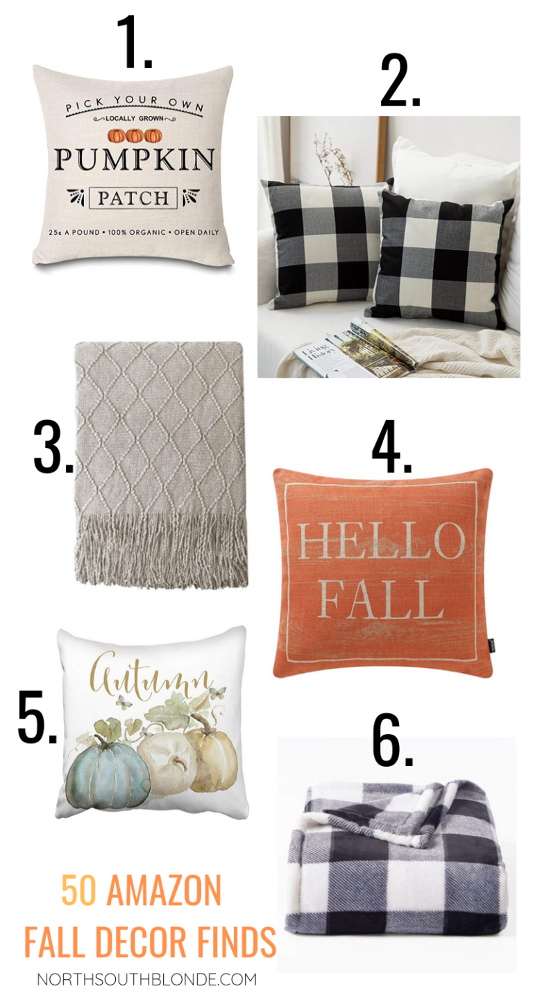 50 Amazon Fall and Thanksgiving Home Decor Finds