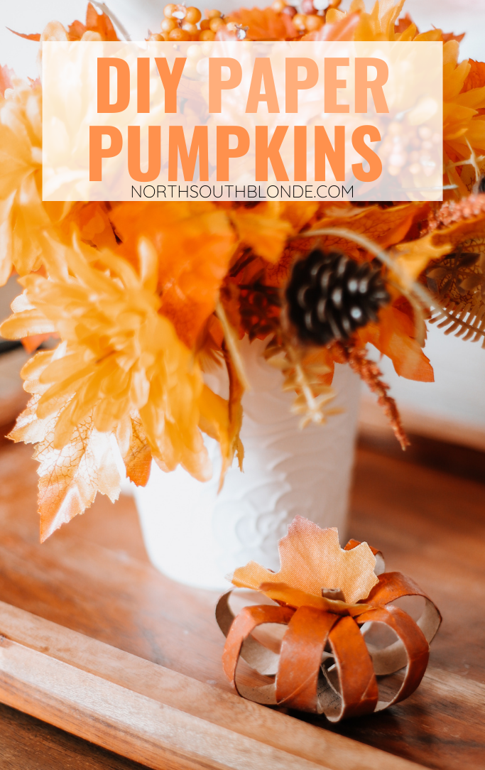 Easy DIY Decor Paper Pumpkins